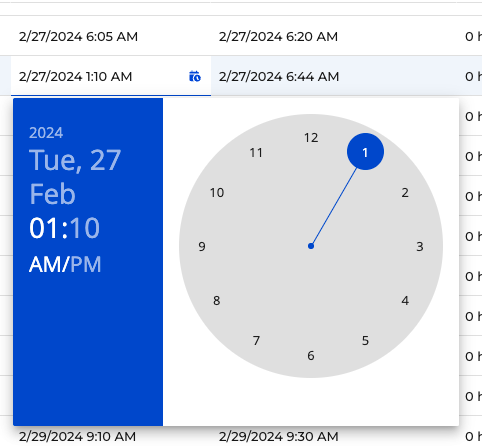 Disable Freedom UI date time selector | Community Creatio